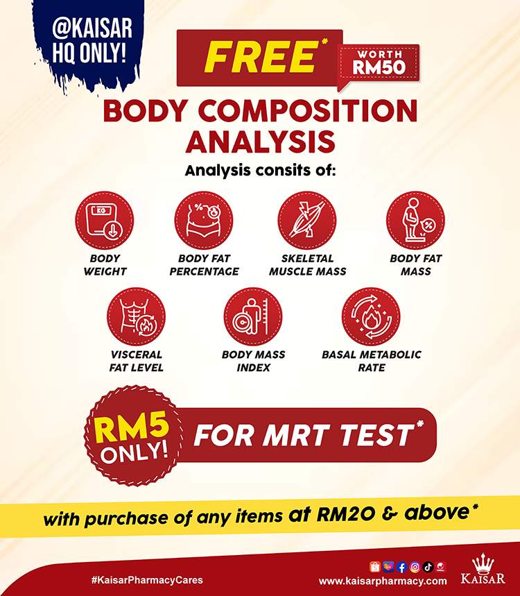 Free-Body Composition Analysis – Kaisar Pharmacy