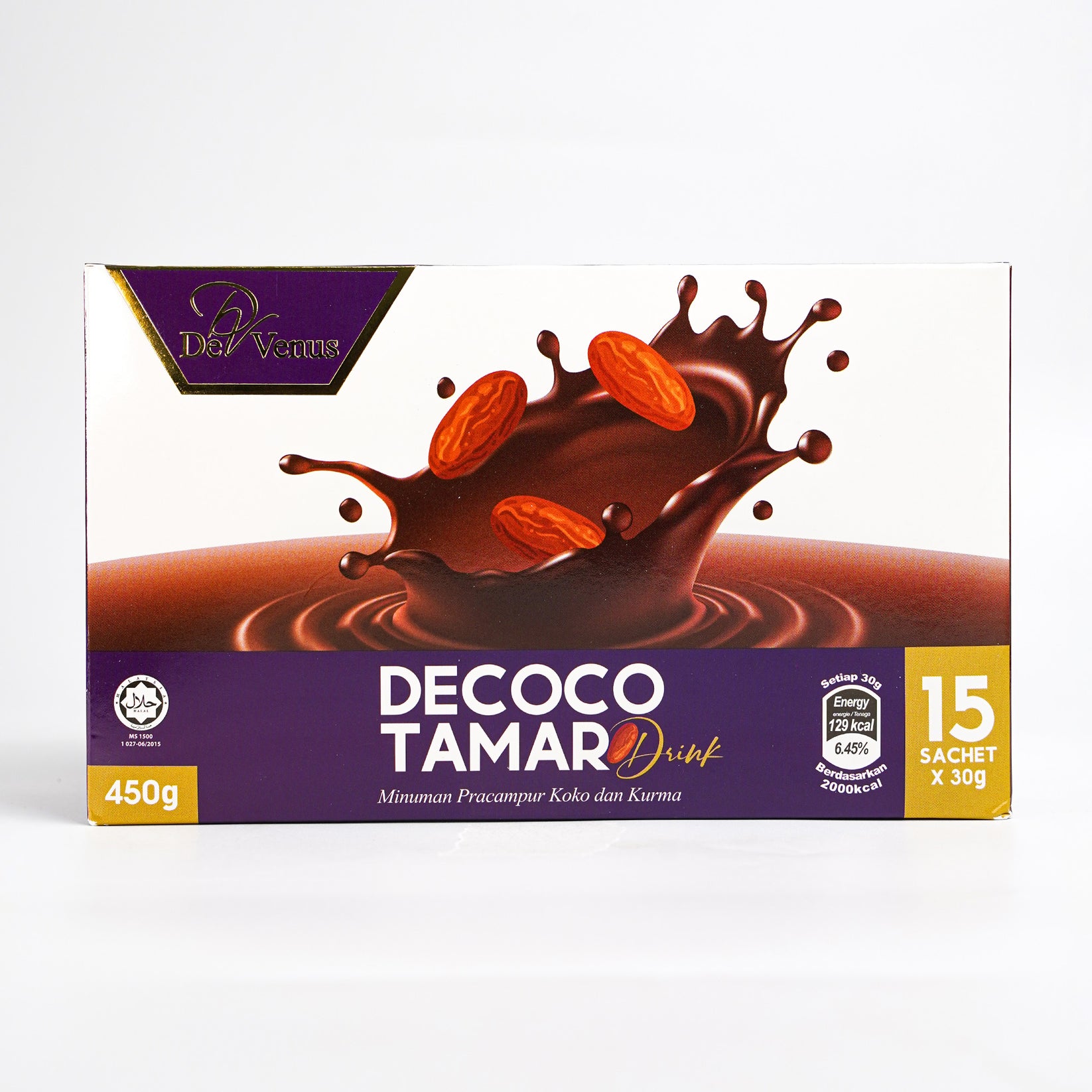 De Venus Decoco Tamar Drink 25gm X 15 sachets – Kaisar Pharmacy