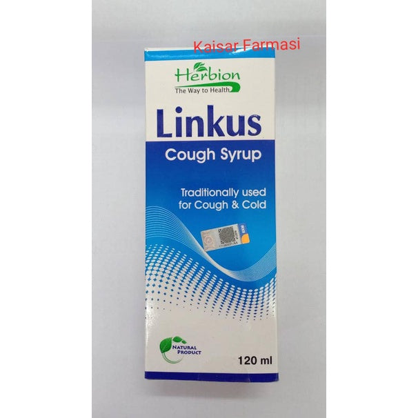 Herbion Linkus Cough Syrup 120ml (Blue) – Kaisar Pharmacy